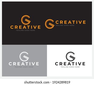 G Letter Logo Design Creative Stock Vector (Royalty Free) 1924289819 ...