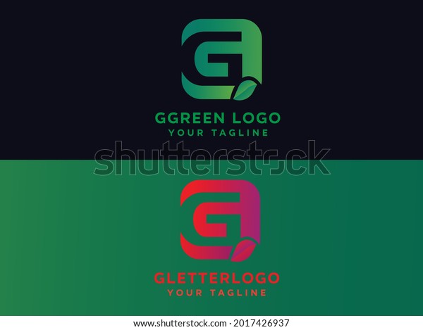 G Letter Logo G Green Logo Stock Vector (Royalty Free) 2017426937 ...