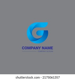 G Letter Mark Logo Design Can Stock Vector (Royalty Free) 2175061357 ...