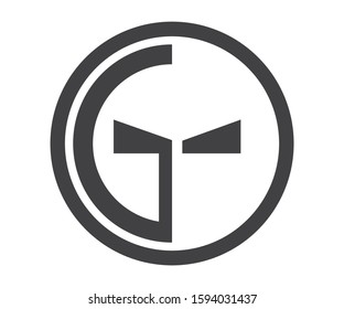 G Letter Rounded Logo Design Stock Vector (Royalty Free) 1594031437 ...