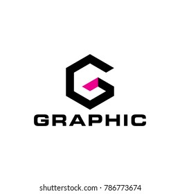 G Letter Unique Design Template Stock Vector (Royalty Free) 786773674 ...