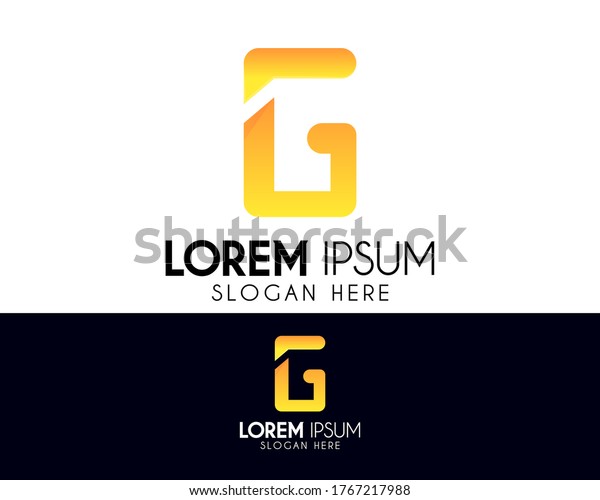 G Letter Vector Logo Design Modern Stock Vector (Royalty Free ...