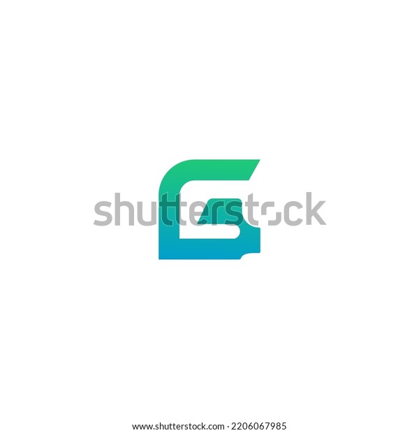 G Letter Vector Tach Logo Design Stock Vector (Royalty Free) 2206067985 ...