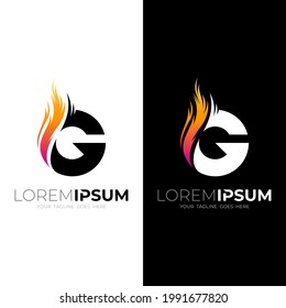 881 G fire logo Images, Stock Photos & Vectors | Shutterstock