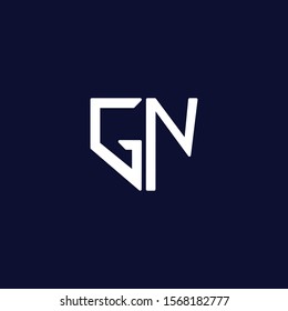 G N Logo Design Stock Vector (Royalty Free) 1568182777 | Shutterstock