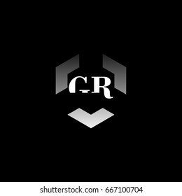 G R Logo Stock Vector (Royalty Free) 667100704 | Shutterstock