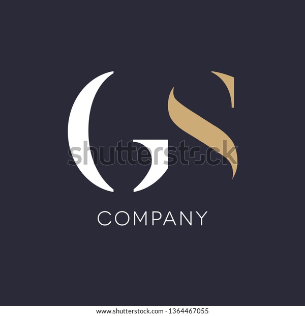 G S Logo Template Company Stock Vector (Royalty Free) 1364467055 ...