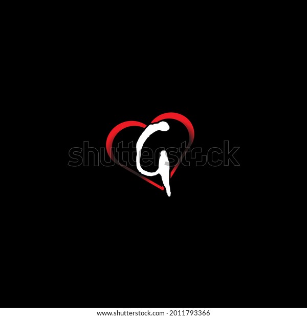 G Single Letter Logo Designg Initial Stock Vector (Royalty Free ...