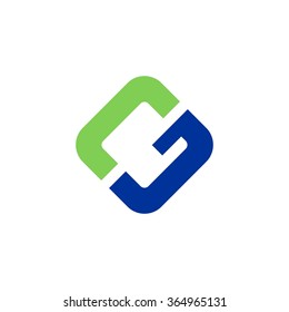 G Square Logo Stock Vector (Royalty Free) 364965065