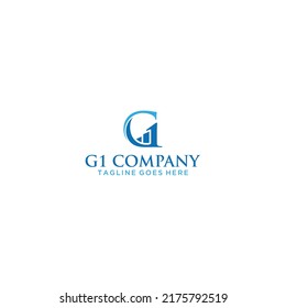 G1 Initial Logo Sign Design Stock Vector (Royalty Free) 2175792519 ...