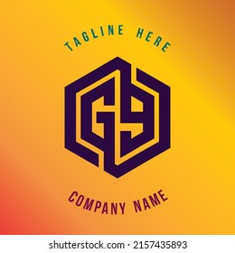 G9 Lettering Logo Simple Easy Understand Stock Vector (Royalty Free ...