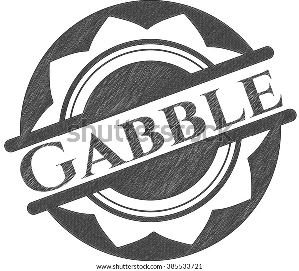Gabble Drawn Pencil Strokes Stock Vector (Royalty Free) 385533721 ...
