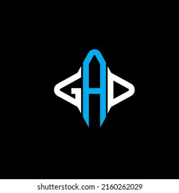 Gad Letter Logo Creative Design Vector Stock Vector (Royalty Free ...