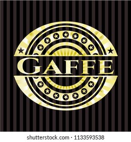Gaffe Shiny Emblem Stock Vector (Royalty Free) 1133593538 | Shutterstock