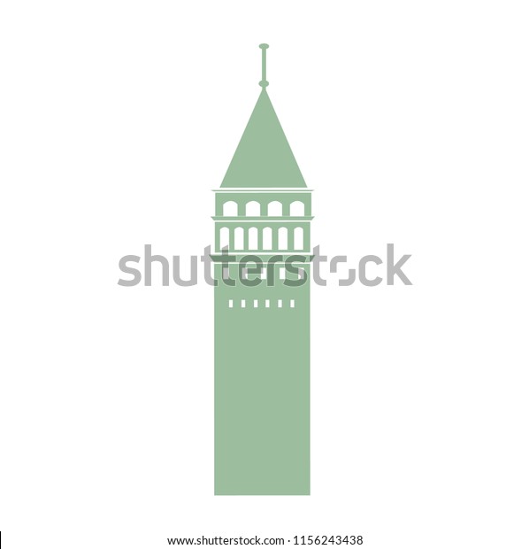 Galata Tower Istanbul Stock Vector (Royalty Free) 1156243438 | Shutterstock