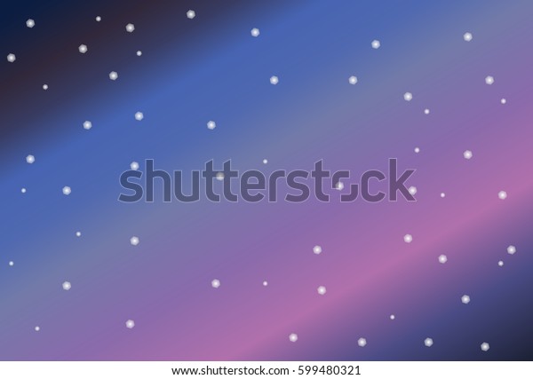 Galaxy Art Background Hexagon Shape Star Stock Vector (Royalty Free ...