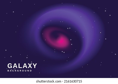 Galaxy Design Background Color Gradient Stock Vector (Royalty Free ...