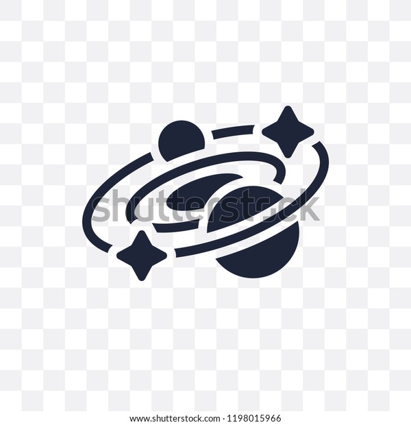 Galaxy Transparent Icon Galaxy Symbol Design Stock Vector (Royalty Free ...