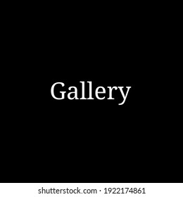 Gallery Font Outline Illustration Vector Backgroundbali Stock Vector ...