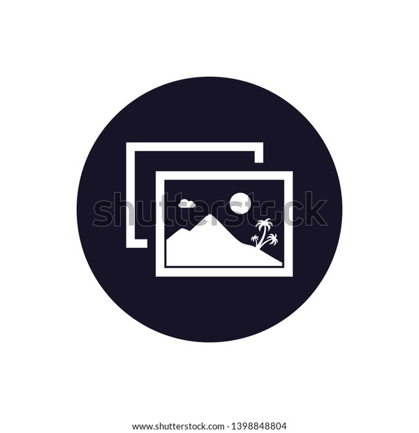 Gallery Logo Icon Design Template Vector Stock Vector (Royalty Free ...
