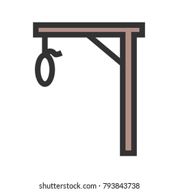 Gallows Rope Hang Stock Vector (Royalty Free) 793843738 | Shutterstock