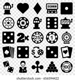 Gamble Icons Set Set 25 Gamble Stock Vector (Royalty Free) 656594422 ...