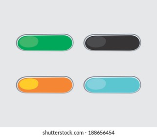 Game Assets Icon Button Template Stock Vector (Royalty Free) 188656454 ...