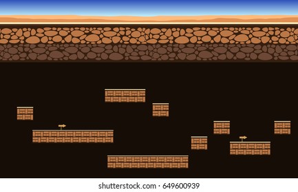 Ground Game Background Style Stock Vector (Royalty Free) 649600852 ...