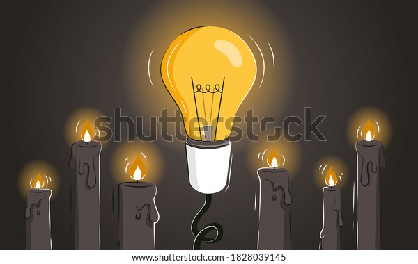 Game Changer Abstract Vector Illustration Light Stock Vector (Royalty ...