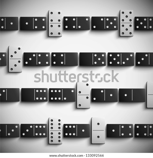 Game Domino Background Eps 10 Stock Vector (Royalty Free) 133092566 ...