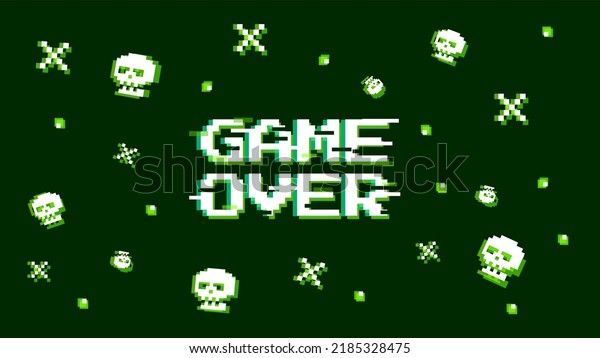 Game Finish Vector Illustration Rich Green Stock Vector (Royalty Free ...