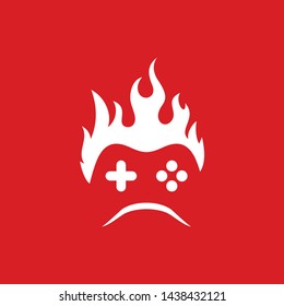 Game Fire Logo Icon Design Stock Stock Vector (Royalty Free) 1438432121 ...