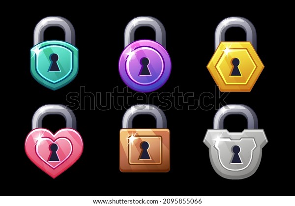 836 Lock Game Asset Images, Stock Photos & Vectors | Shutterstock