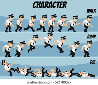 118 vetores de Police sprite sheet Vetores, imagens e arte vetorial ...