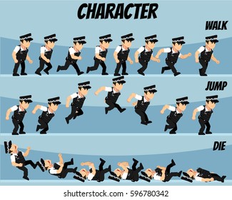 Police sprite sheet : 118 images, photos et images vectorielles de ...