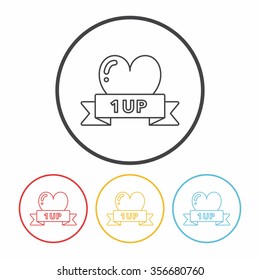Game Life Line Icon Stock Vector (Royalty Free) 356680760 | Shutterstock