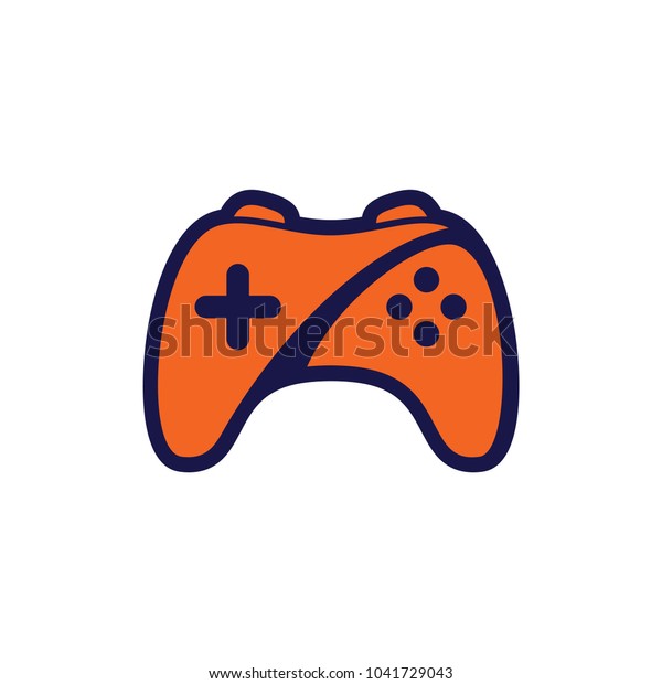 Game Logo Design Template Stick Game Stock Vector (Royalty Free ...