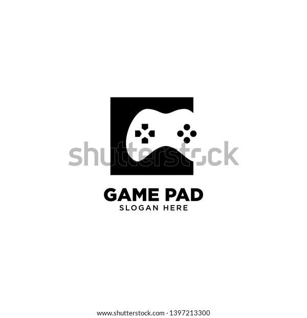 Game Pad Logo Design Vector Stock Vector (Royalty Free) 1397213300 ...