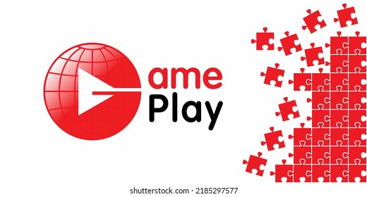 Game Play Vector Logo Illustration Design Stock Vector (Royalty Free ...