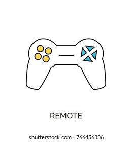 Game Remote Icon Stock Vector (Royalty Free) 766456336 | Shutterstock