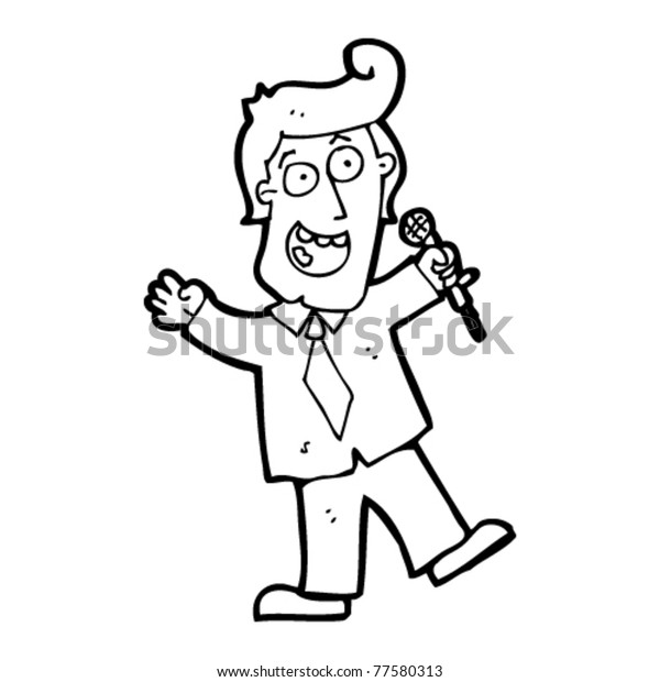 Game Show Host Cartoon Stock Vector (Royalty Free) 77580313 | Shutterstock