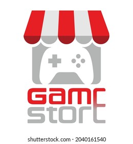 Game Store Logo Template Illustration Stock Vector (Royalty Free ...