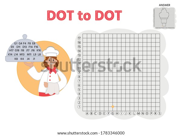 Game Tasks Kids Draw Points By Stock Vector (Royalty Free) 1783346000 ...
