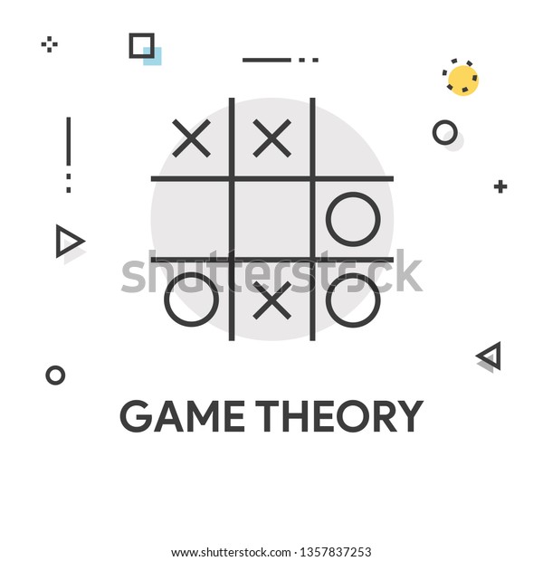 Game Theory Colored Line Icon Stock Vector (Royalty Free) 1357837253 ...