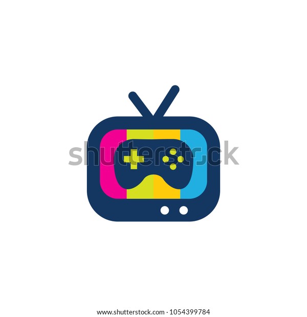 Game Tv Logo Icon Design