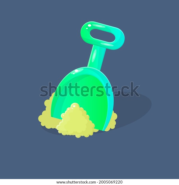 Game Ui Icon Sand Scoop Beach Stock Vector (Royalty Free) 2005069220 ...