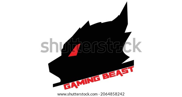 Gaming Beast Logo Beast Stock Vector (Royalty Free) 2064858242 ...