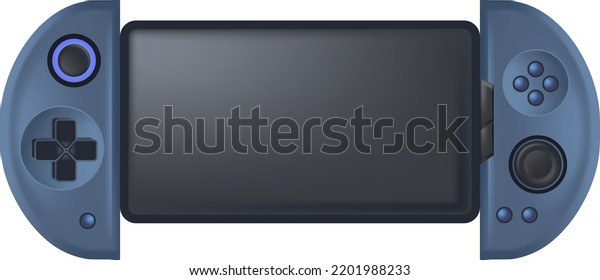 Gaming Gadgets Consoles Playing Virtual Reality Stock Vector (Royalty ...