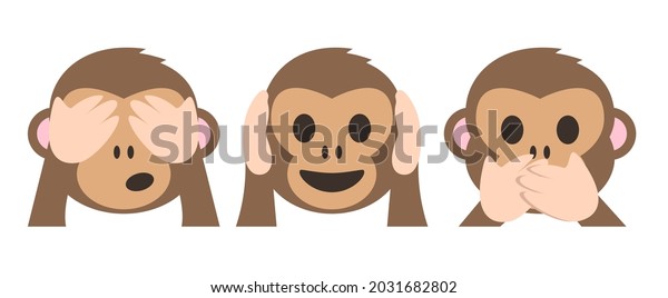 1,746 3 Monkeys Speaking Images, Stock Photos & Vectors | Shutterstock