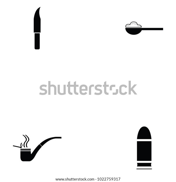 Gangster Icon Set Stock Vector (Royalty Free) 1022759317 | Shutterstock